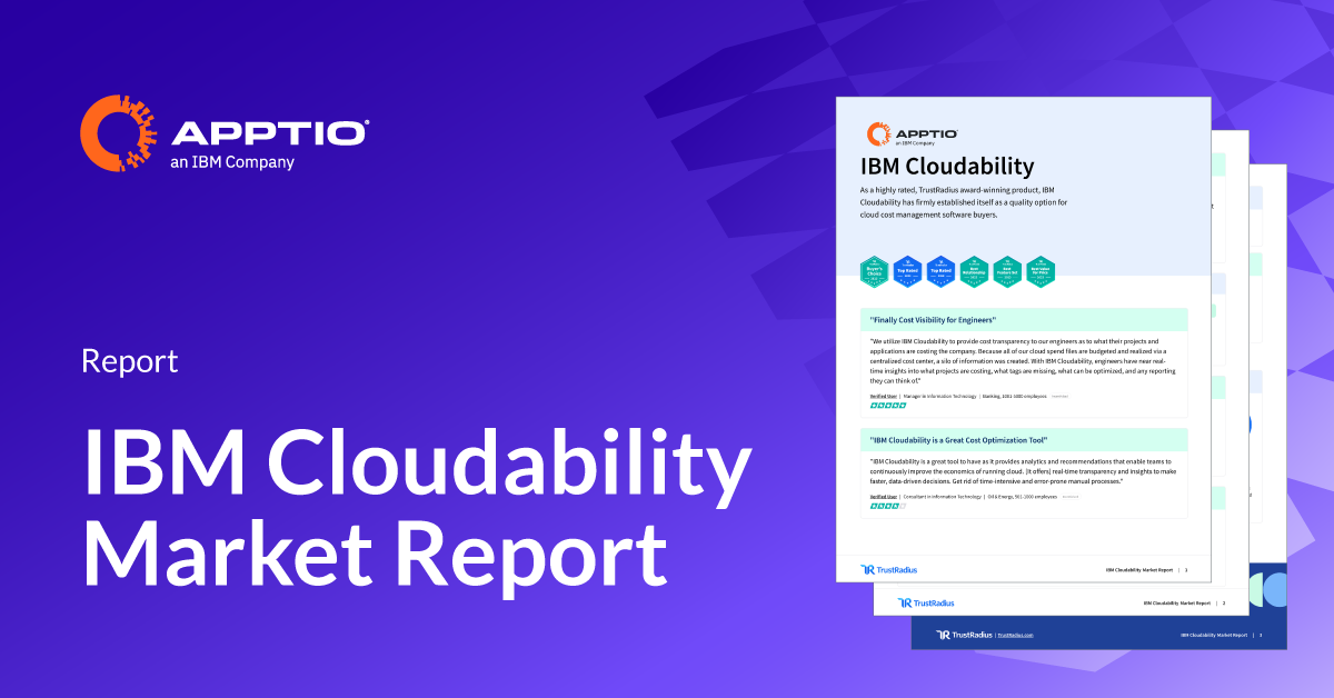 IBM Cloudability Market Report - Apptio