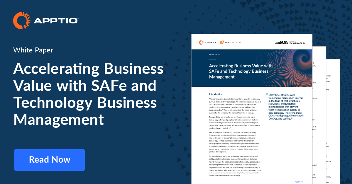 Accelerating Business Value with SAFe and Technology Business ...