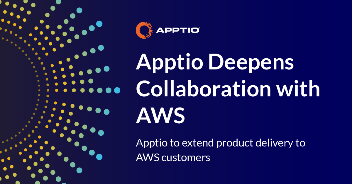 Apptio Deepens Collaboration with AWS - Apptio