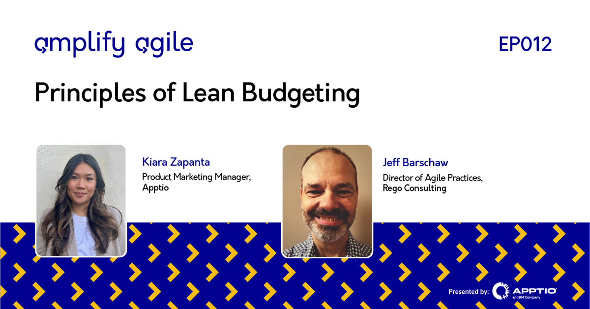 Principles of Lean Budgeting - Apptio