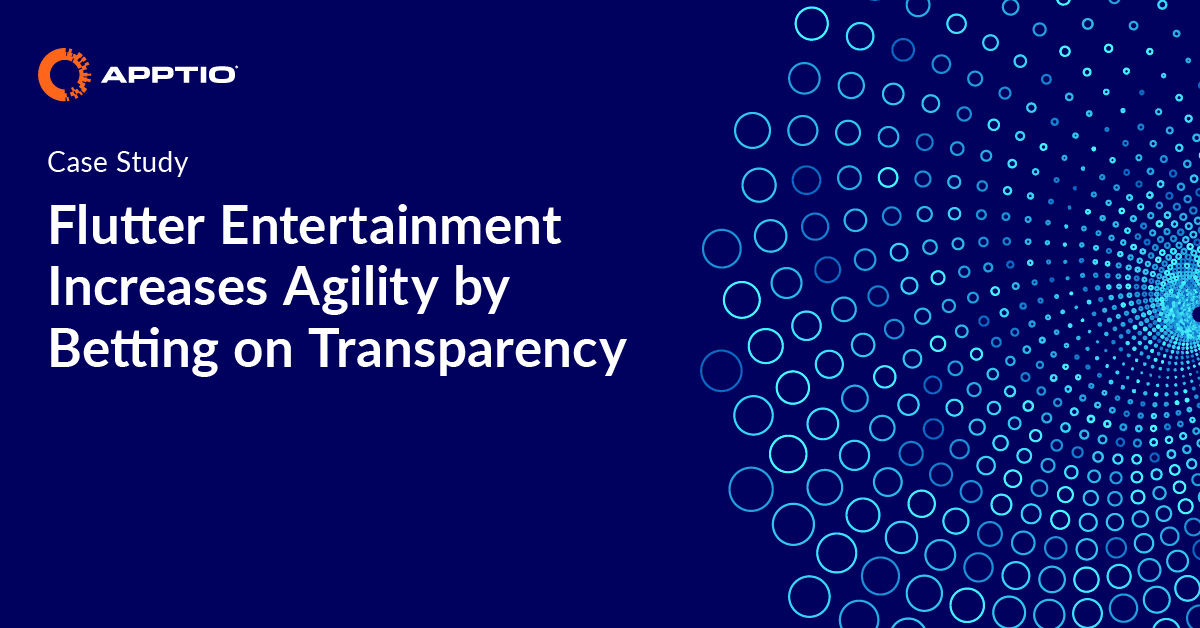 Flutter Entertainment Increases Agility by Betting on Transparency - Apptio