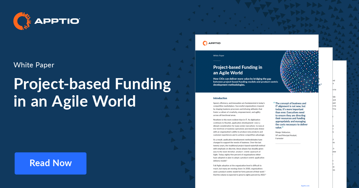 Project-based Funding in an Agile World - Apptio