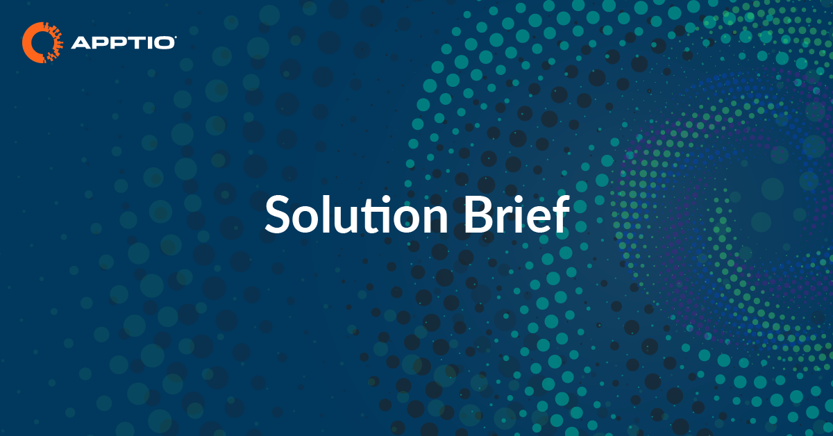 Apptio for Insurance Services - Apptio