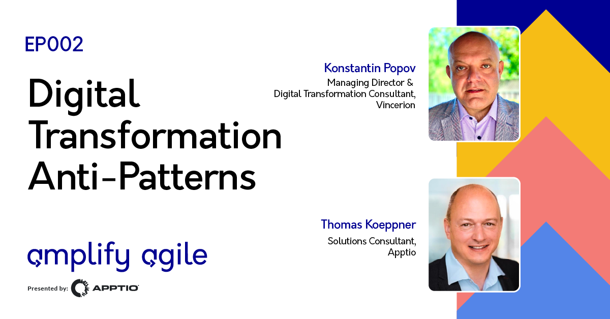 Digital Transformation Anti-Patterns - Apptio
