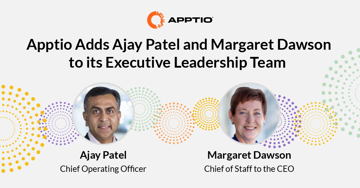 Apptio Strengthens Executive Leadership Team with Two Software Industry ...